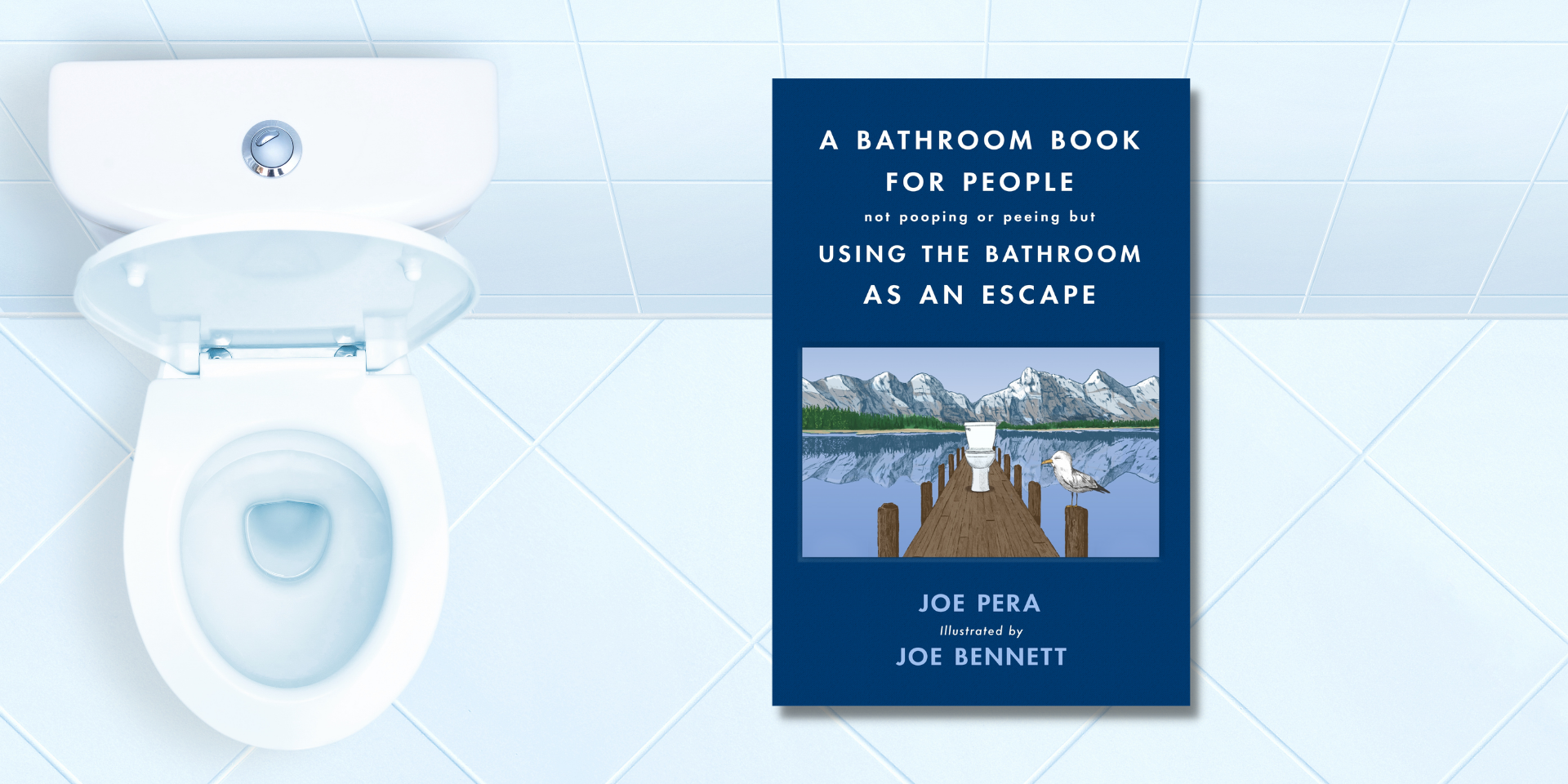 Preview: A Bathroom Book for People Not Pooping or Peeing but Using the ...