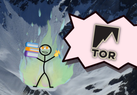 a stick person with flaming eyes holding holding a pen and some books ...